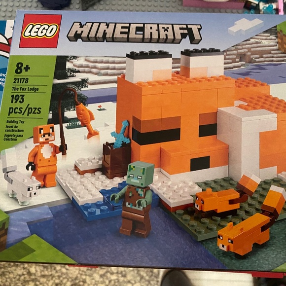 Lego | Toys | Lego Minecraft 2178 Fox Lodge | Poshmark